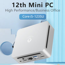 Mini pc 10 Cores 12th Generation Intel i5-1235U(up to 4.4Ghz),computer ...